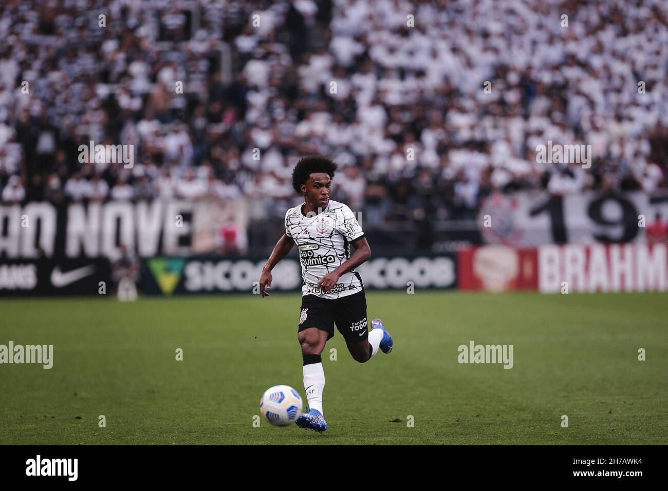 SP - Sao Paulo - 11/21/2021 - BRAZILIAN A 2021, CORINTHIANS X SANTOS ...