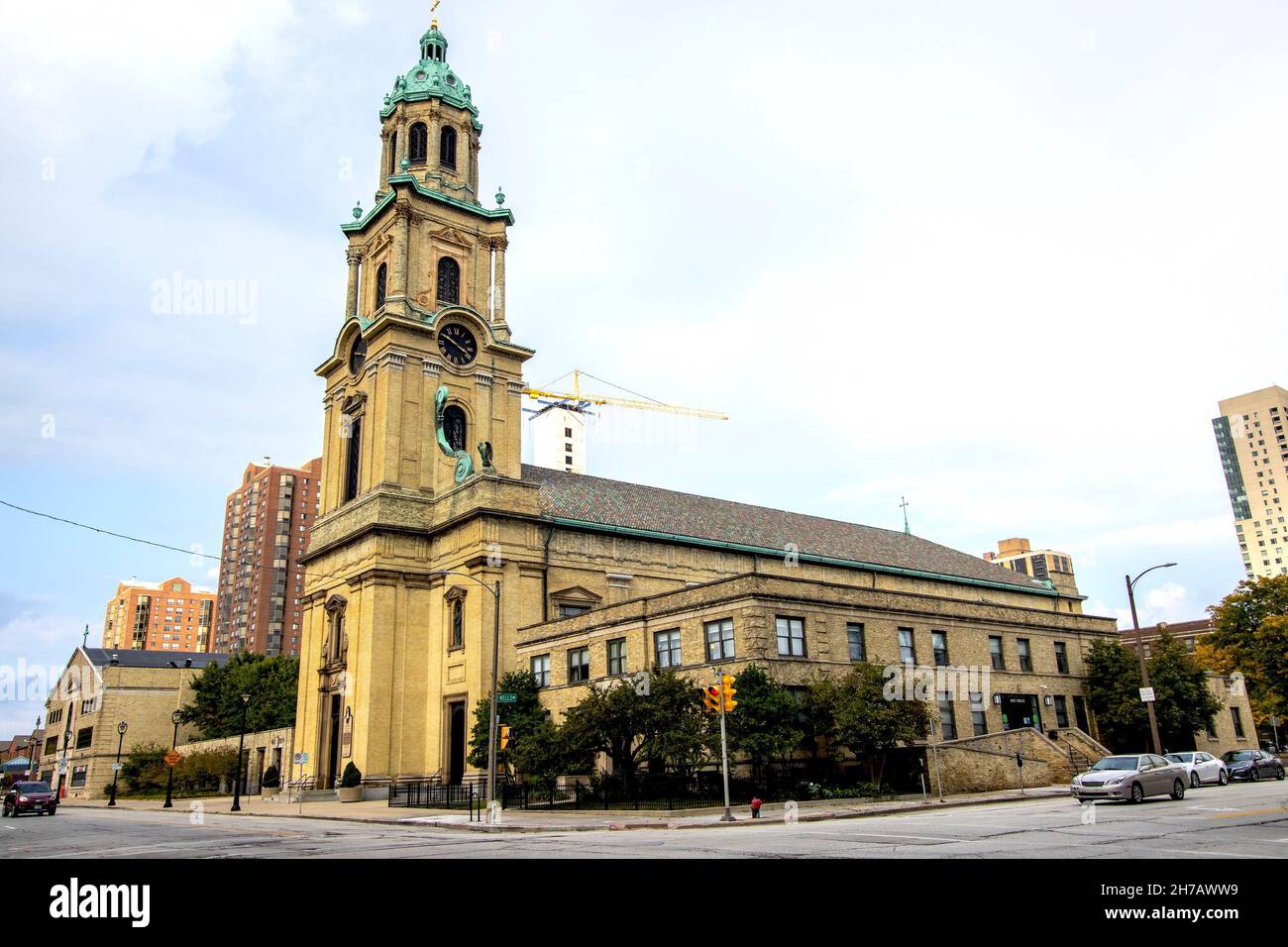 Cathedral of St. John the Evangelist, Catholic church in downtown ...