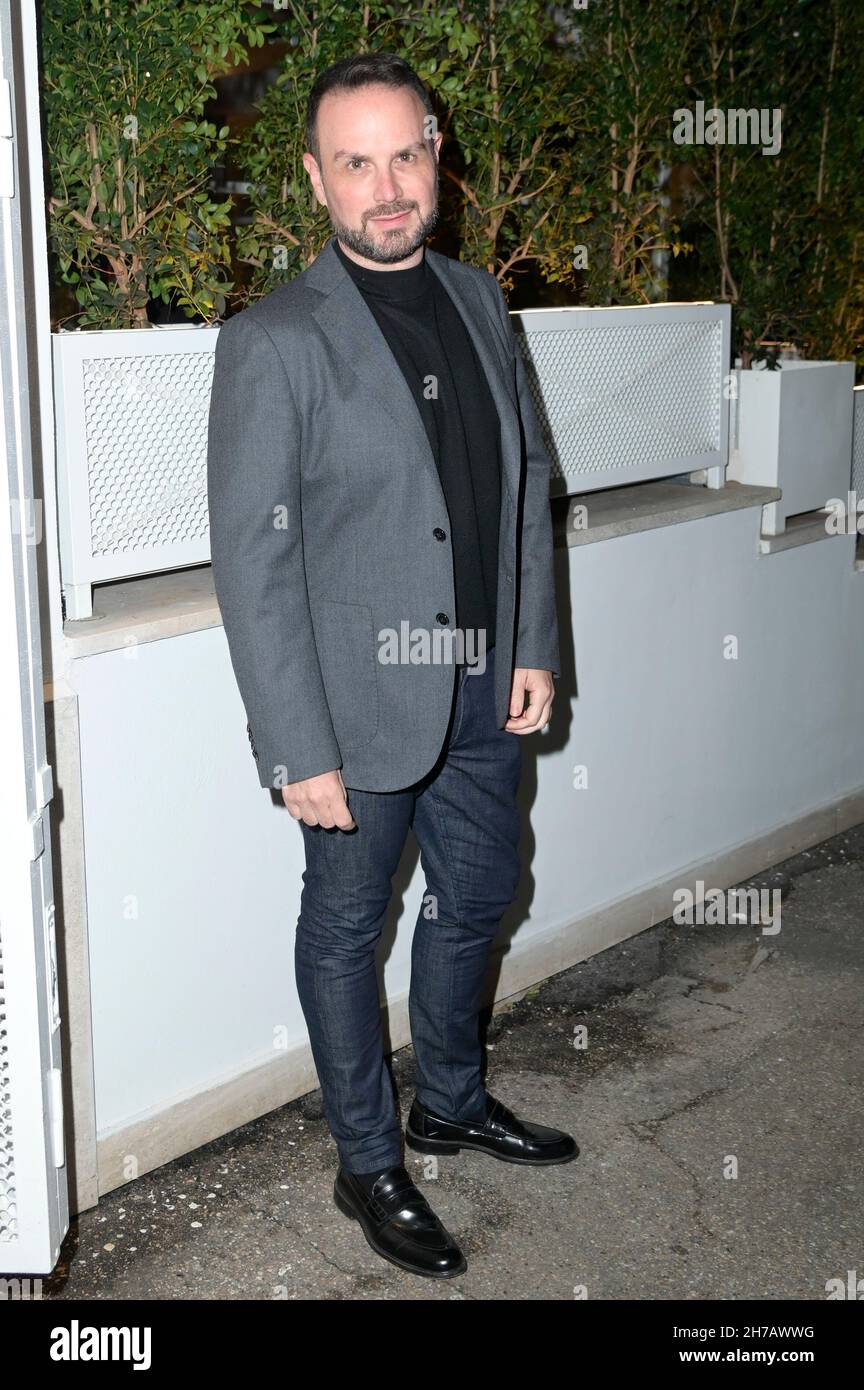 Rome, Italy. 21st Nov, 2021. Antonello Lauretti attends the ...