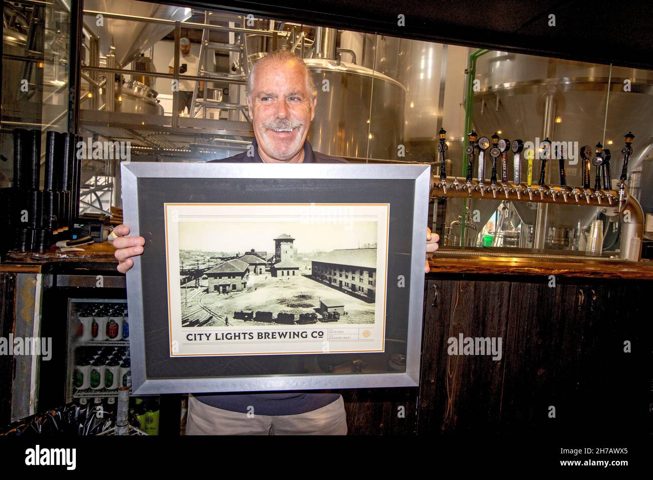 Robin Gohsman, CEO of City Lights Brewing Co Stock Photo - Alamy