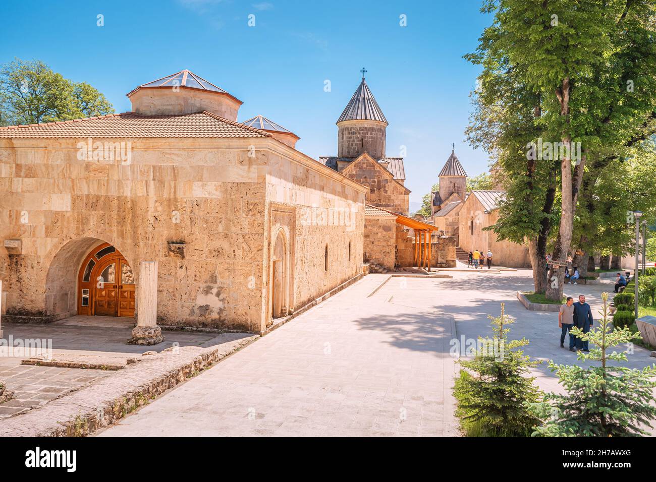 21 May 2021, Dilijan, Armenia: restored Haghartsin Monastery - classic ...