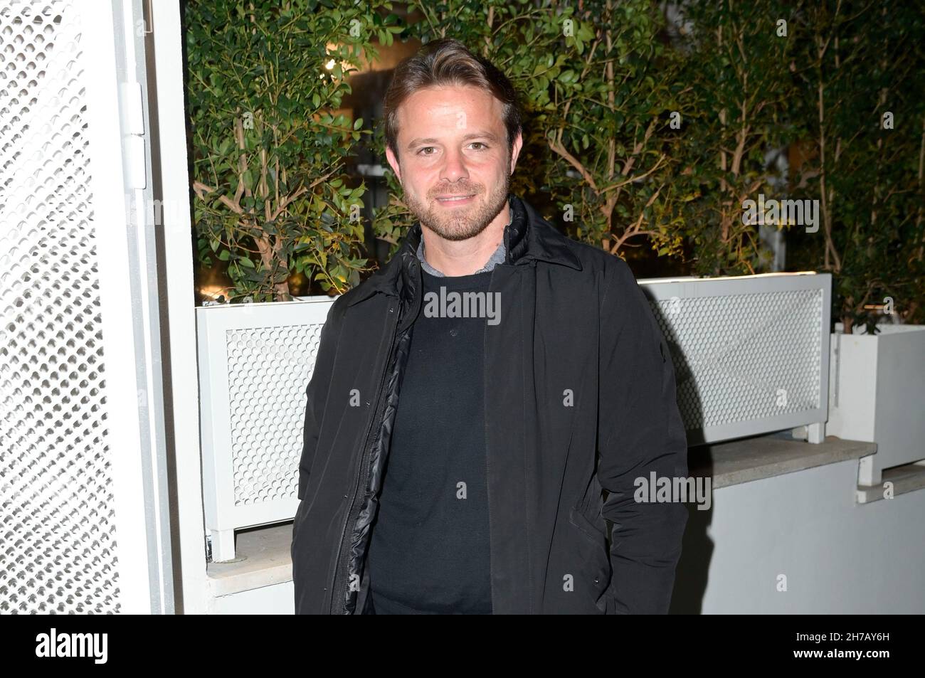 Marco Vivio attends the inauguration of a new restaurant at the Ponte ...