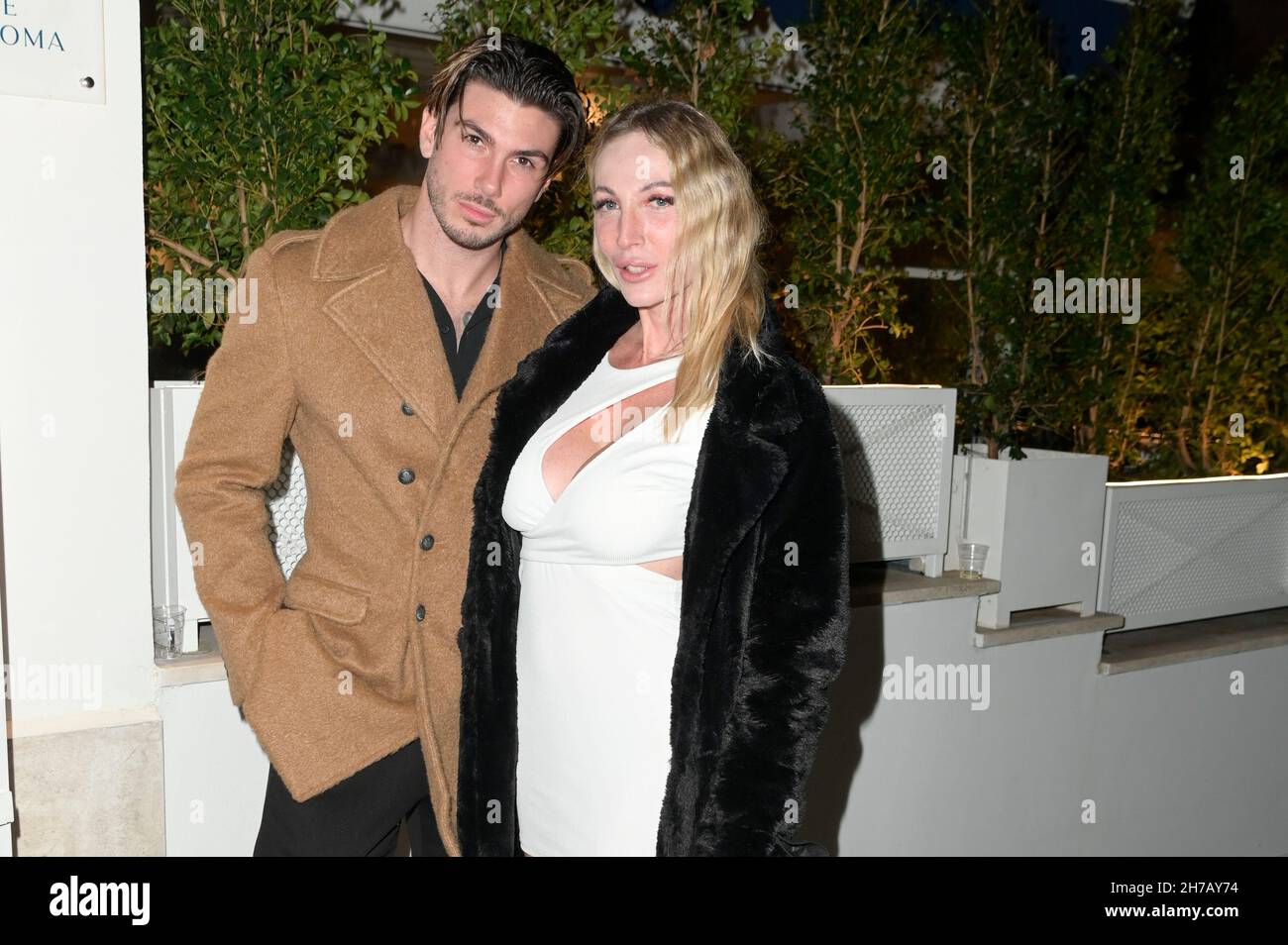 Valentina Nulli Augusti and guest attend the inauguration of a new ...