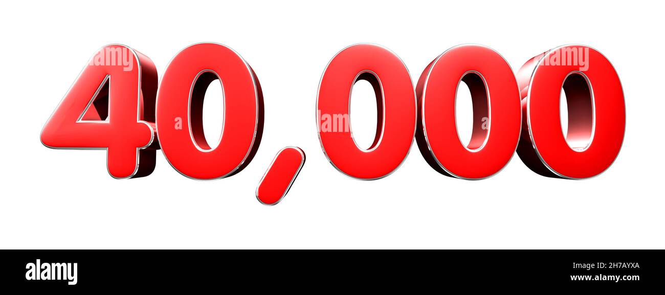 Number 40000 hi-res stock photography and images - Alamy