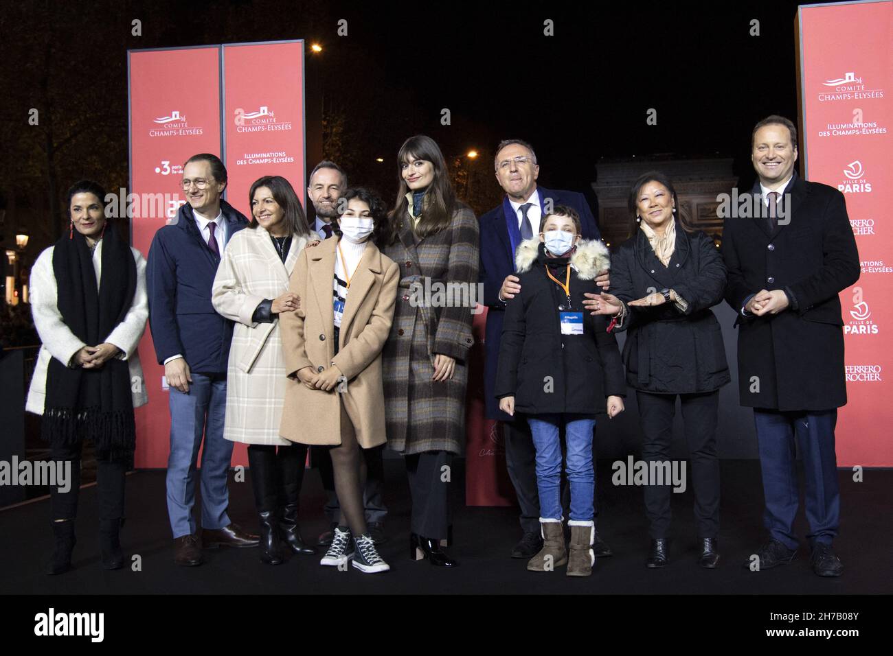 Olivia Polsky, Anne Hidalgo, Emmanuel Gregoire, Marc-Antoine Jamet ...