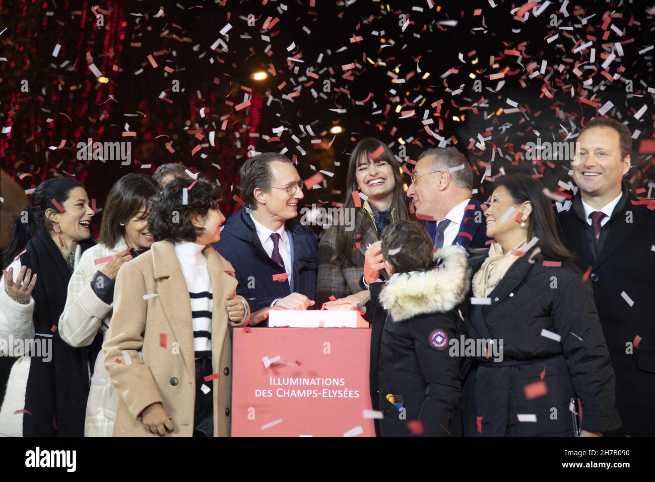 Olivia Polsky, Anne Hidalgo, Emmanuel Gregoire, Marc-Antoine Jamet ...