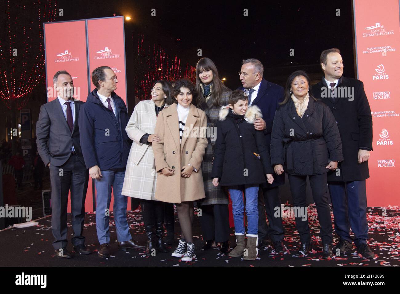 Olivia Polsky, Anne Hidalgo, Emmanuel Gregoire, Marc-Antoine Jamet ...