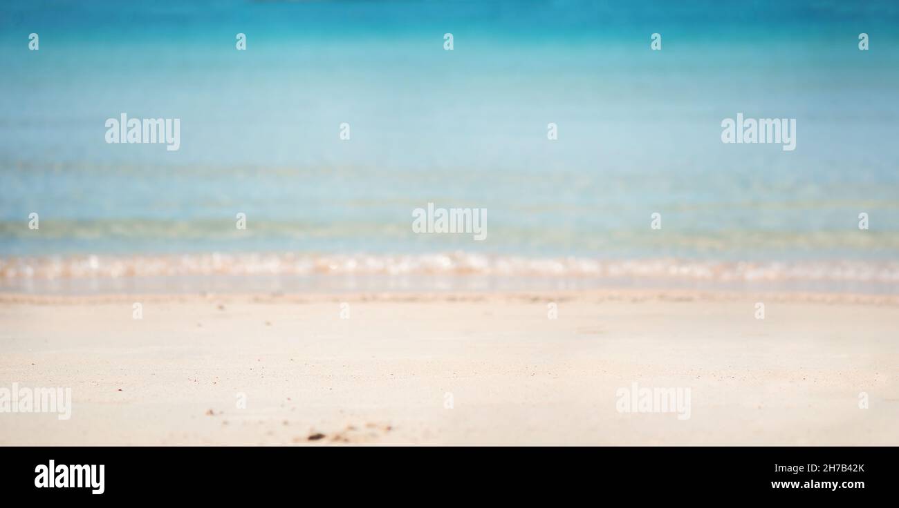 Natural beach background. Sea, beach, soft focus background Stock Photo ...