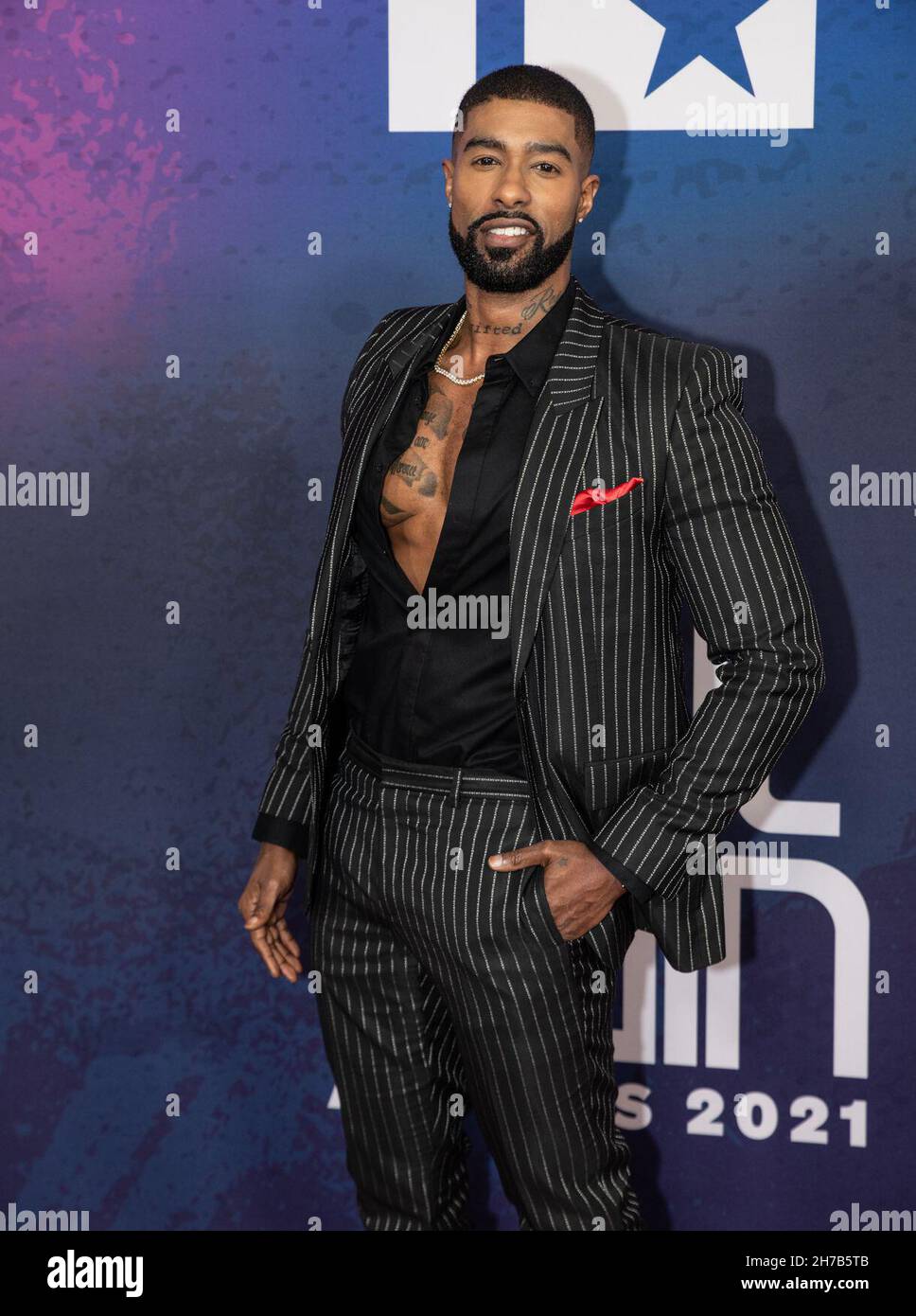 New York, USA. 20th Nov, 2021. Actor Skyh Black on the Red Carpet at ...