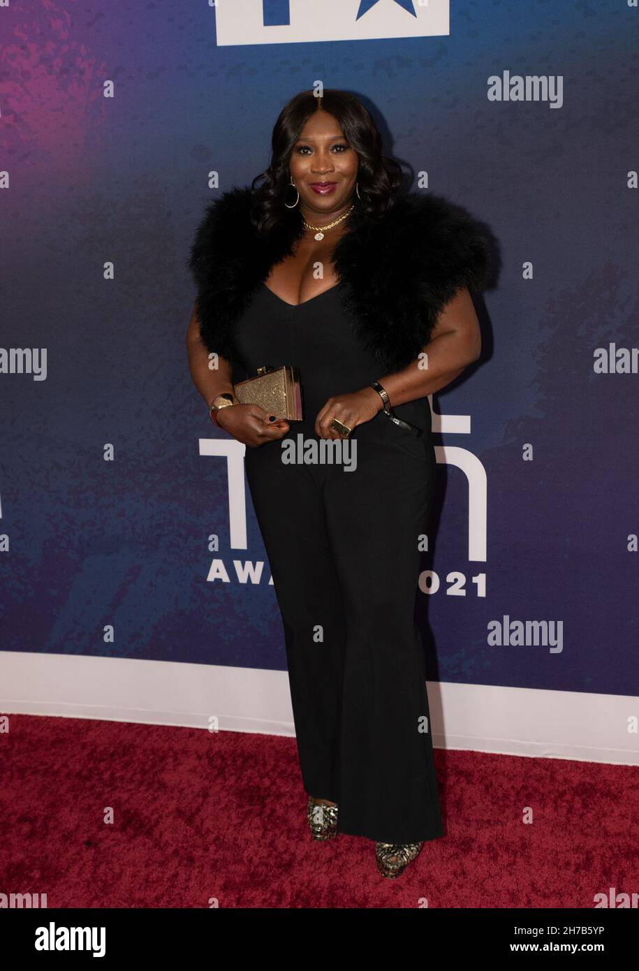 New York, USA. 20th Nov, 2021. Bevvy Smith on the Red Carpet at the ...