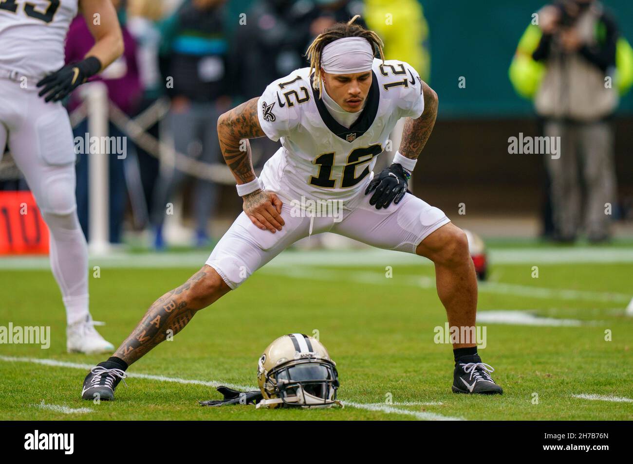 Philadelphia, Pennsylvania, USA. 21st Nov, 2021. New Orleans Saints ...