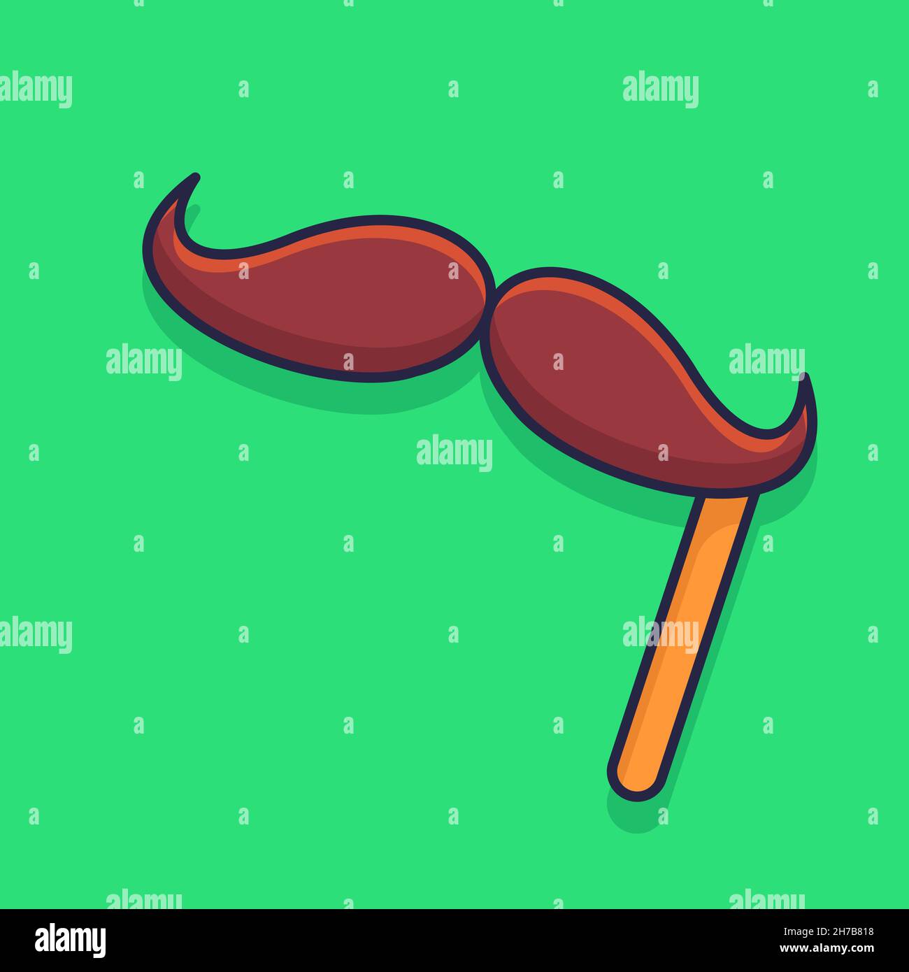Fake mustach Stock Vector Images - Alamy
