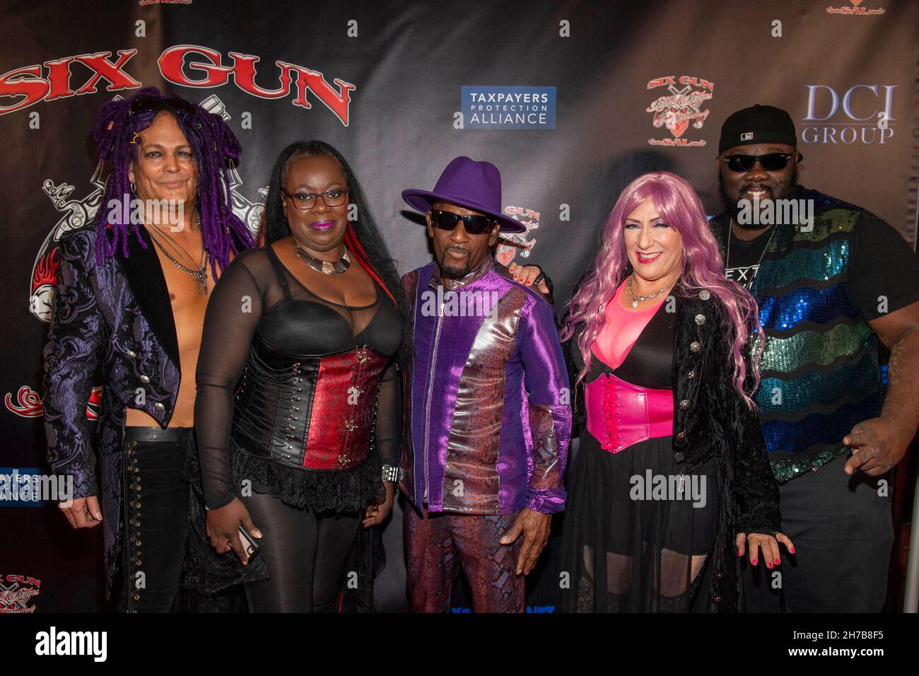 Family of Funk group: Waymon Starks. Mia Dunn, Sheree Dunn, Korie Lewis ...
