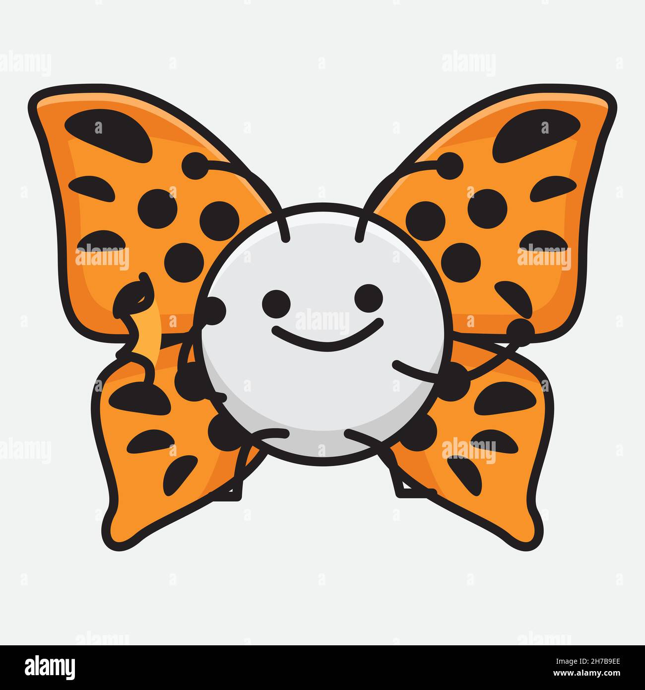 Illustration cartoon butterfly smiley face hi-res stock photography and ...