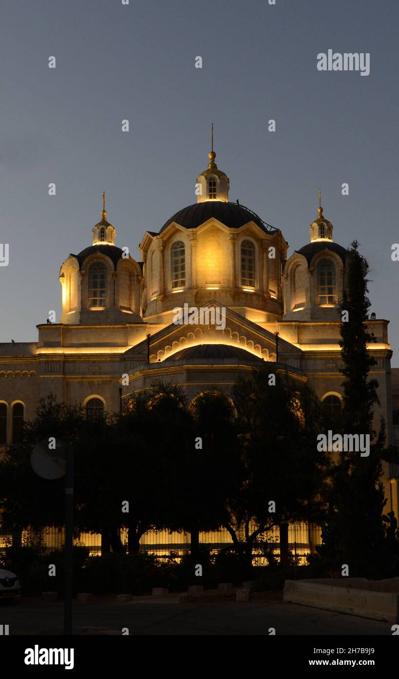 Jerusalem israel holy trinity cathedral hi-res stock photography and ...