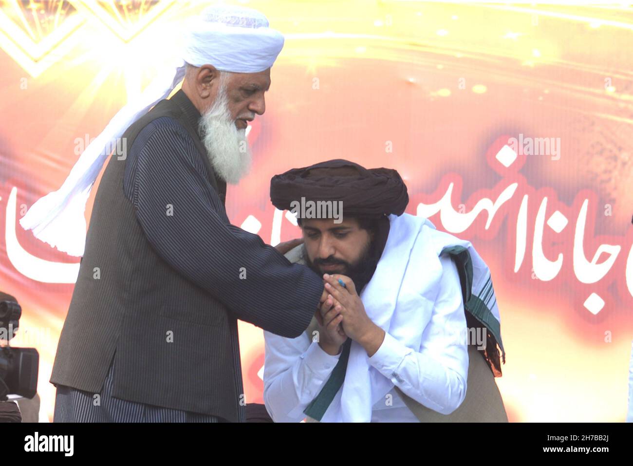 (11/21/2021) Hafiz Saad Rizvi leader of Tehreek-e-Labbaik Pakistan (TLP ...