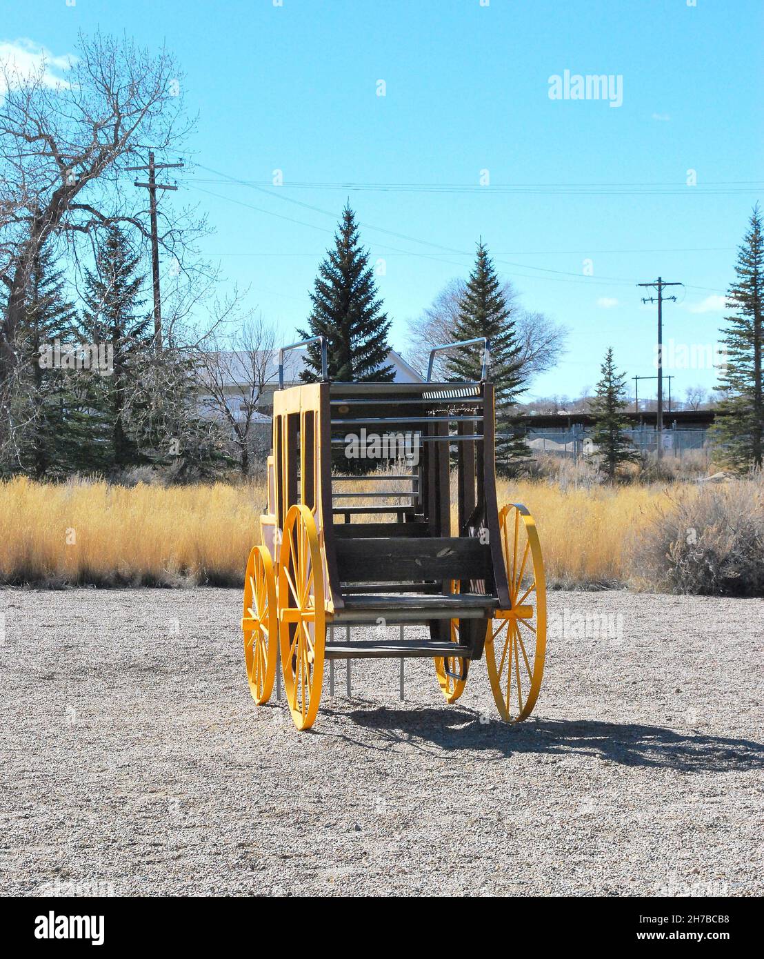 Vintage railroad cart hi-res stock photography and images - Alamy