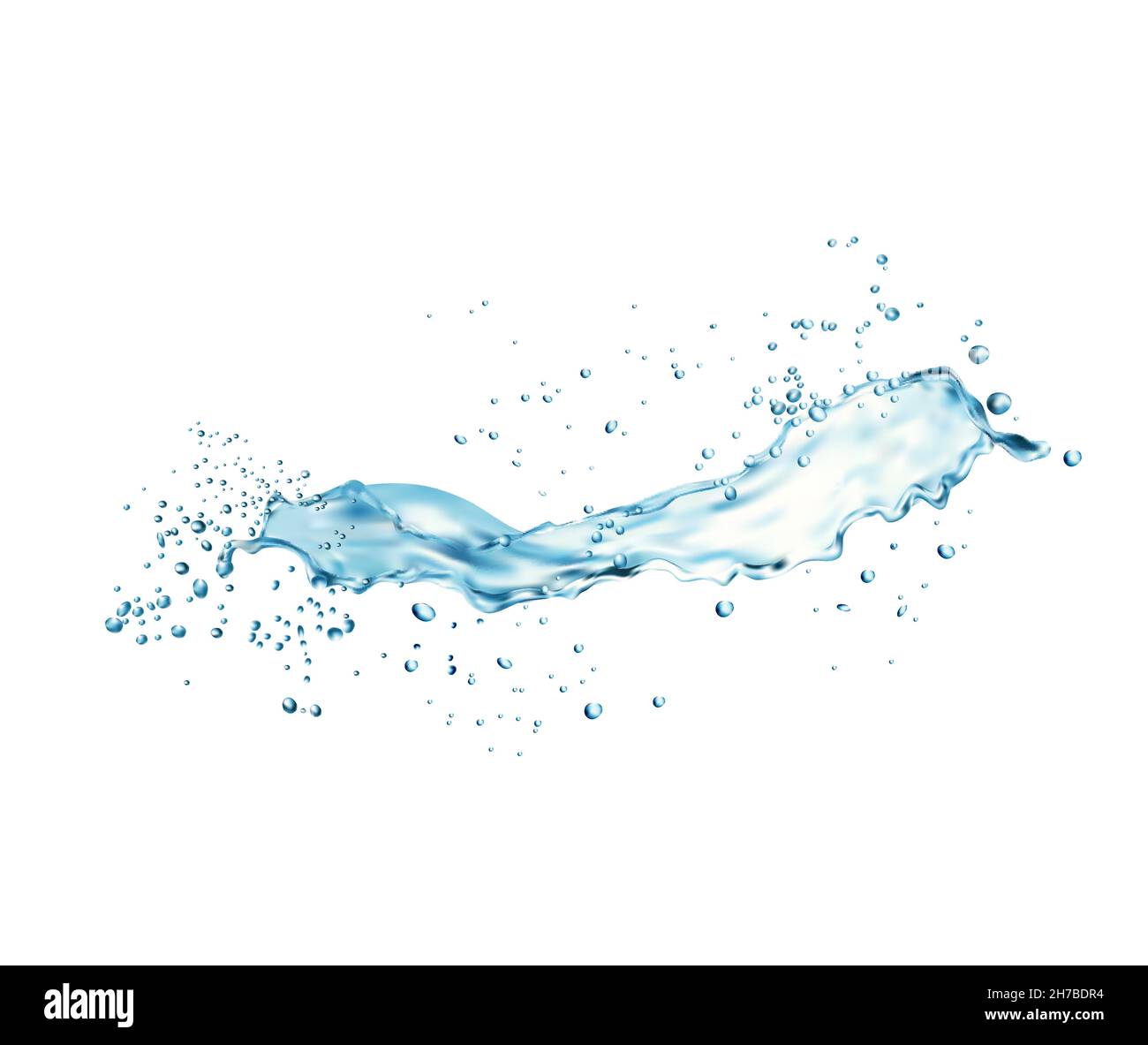 Transparent Water Splash