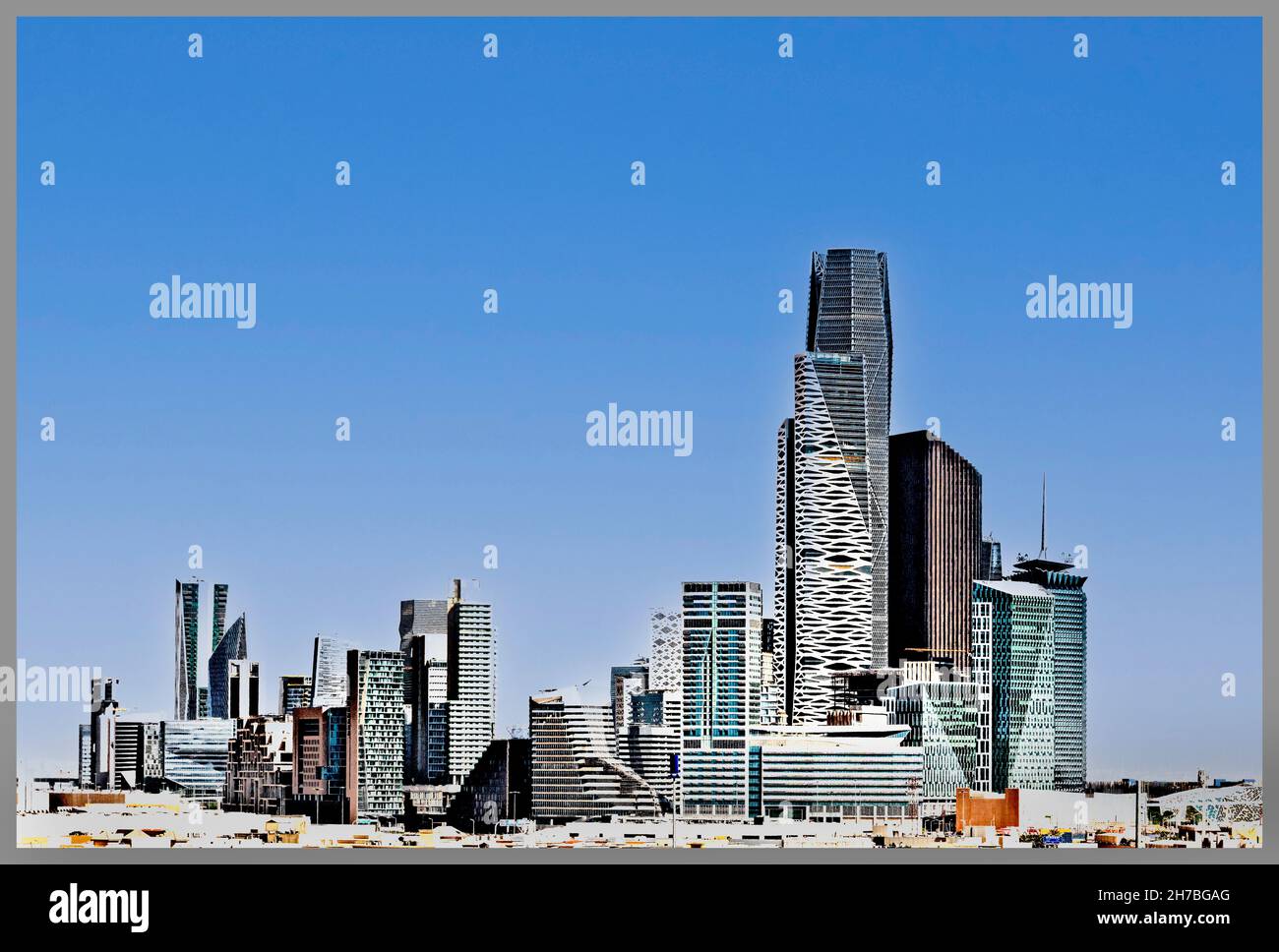 Riyadh KAFD Stock Photo - Alamy