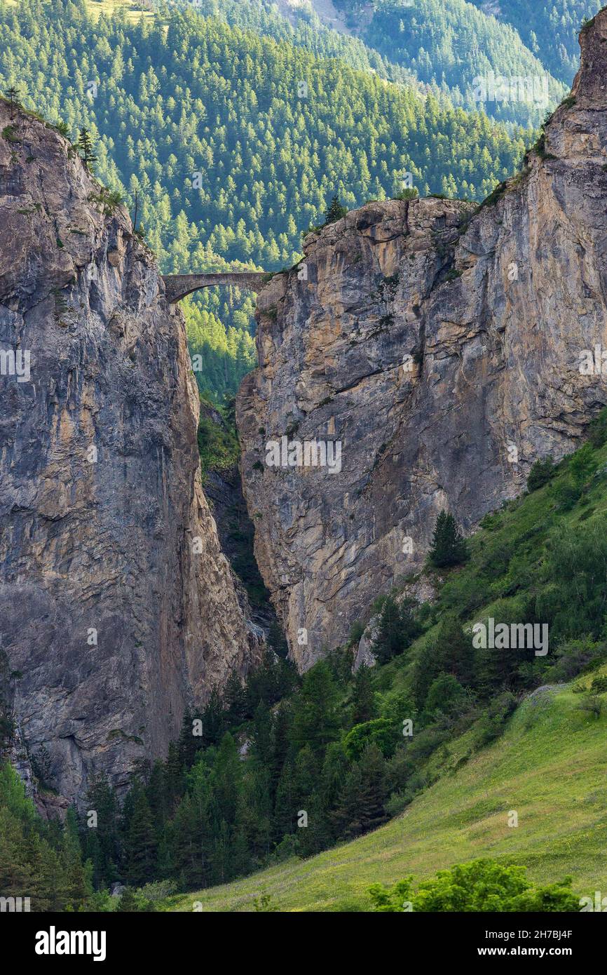 Ubaye bridge hi-res stock photography and images - Alamy