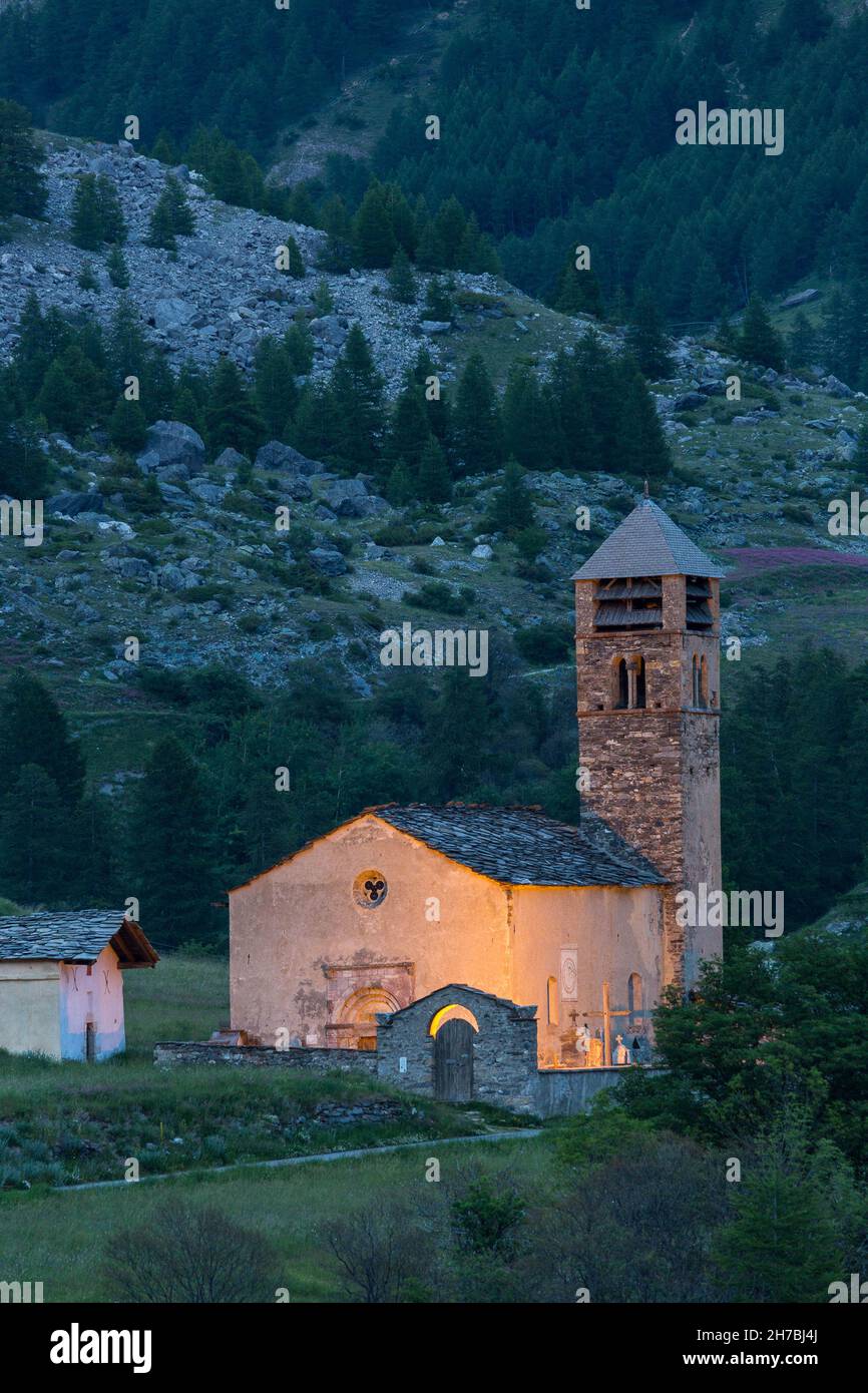 ALPES DE HAUTE-PROVENCE, 04, UBAYE VALLEY, SAINT-PAUL-SUR-UBAYE, MAURIN ...