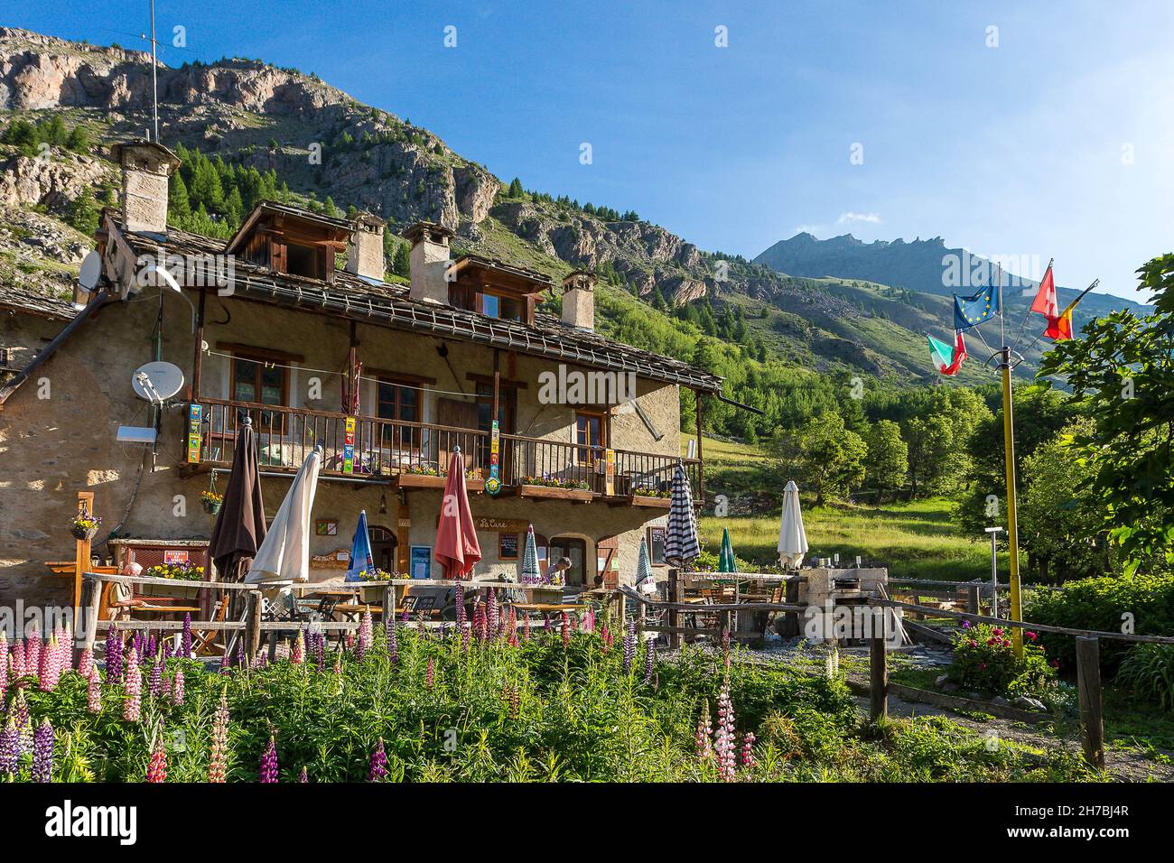 ALPES DE HAUTE-PROVENCE, 04, UBAYE VALLEY, SAINT-PAUL-SUR-UBAYE, MAURIN ...