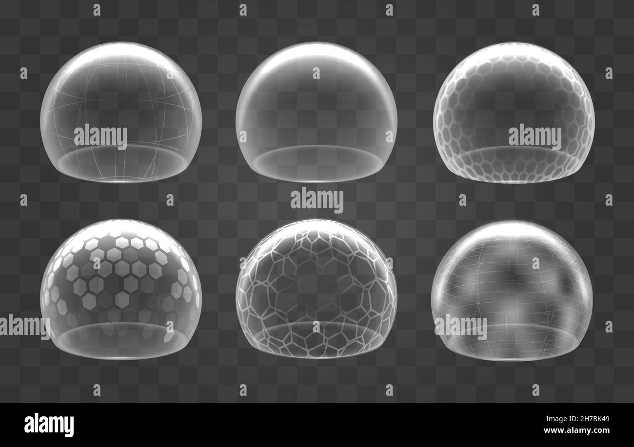 Transparent sphere shield Stock Vector Image & Art - Alamy