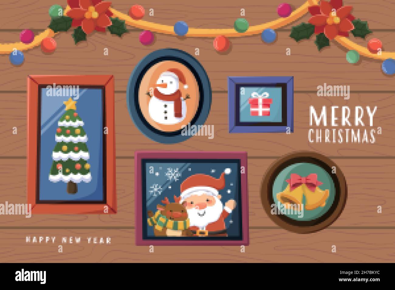 New year pictures Stock Vector Images - Alamy