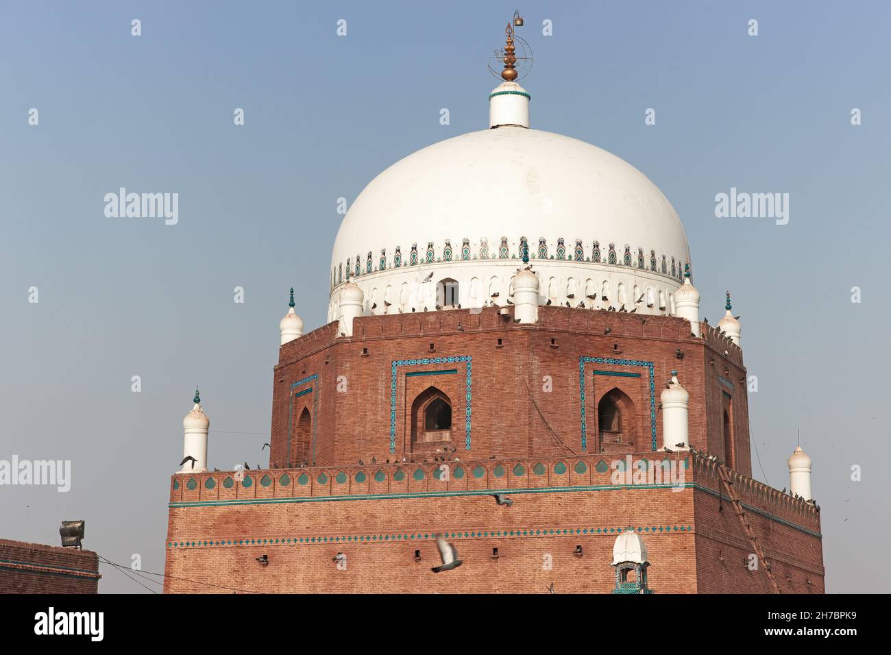 Tomb of Shah Rukn e Alam, Bahauddin Zakaria in Multan, Punjab province ...