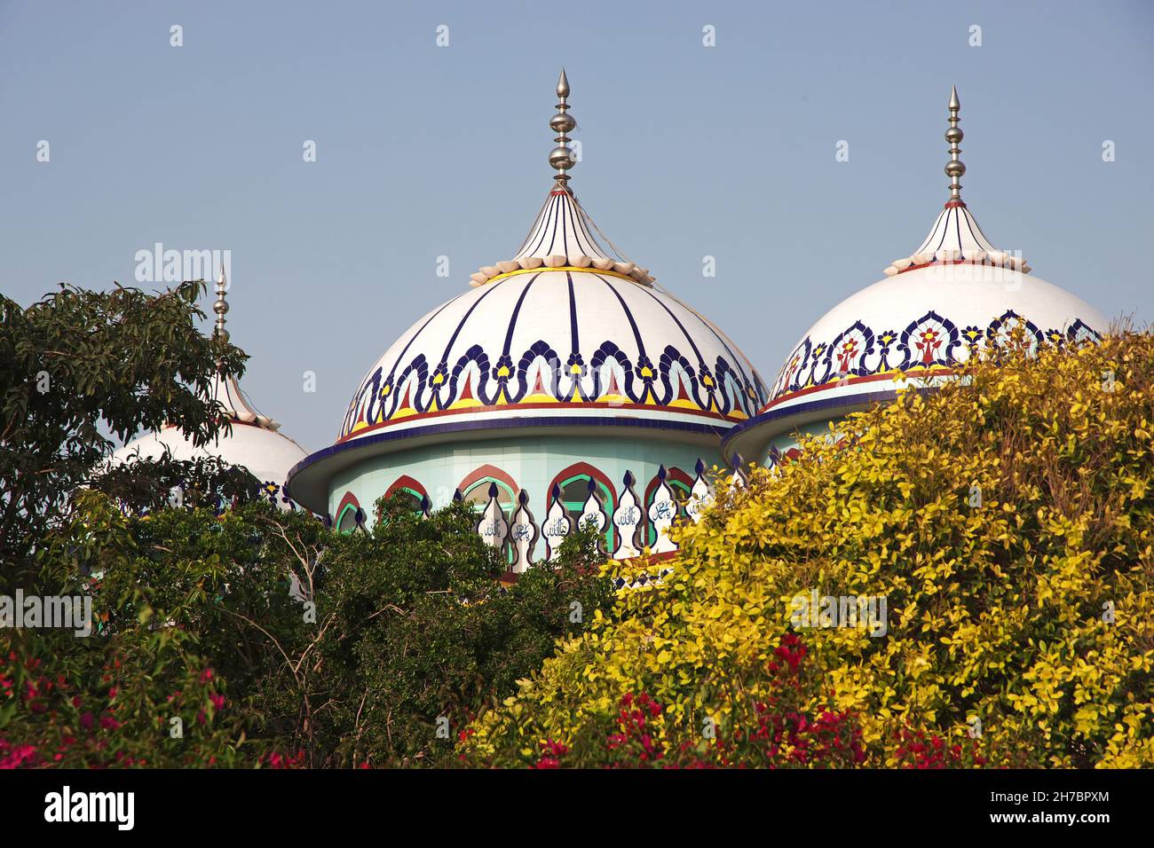 Ghousia Hamidia Mosque in Multan, Punjab province, Pakistan Stock Photo ...