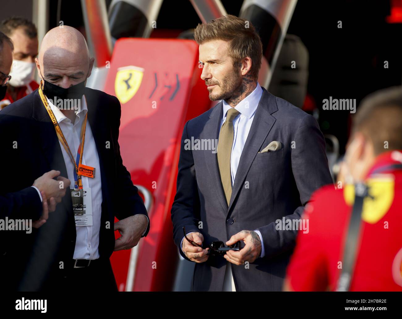 BECKHAM David, former football player, portrait during the Formula 1 ...