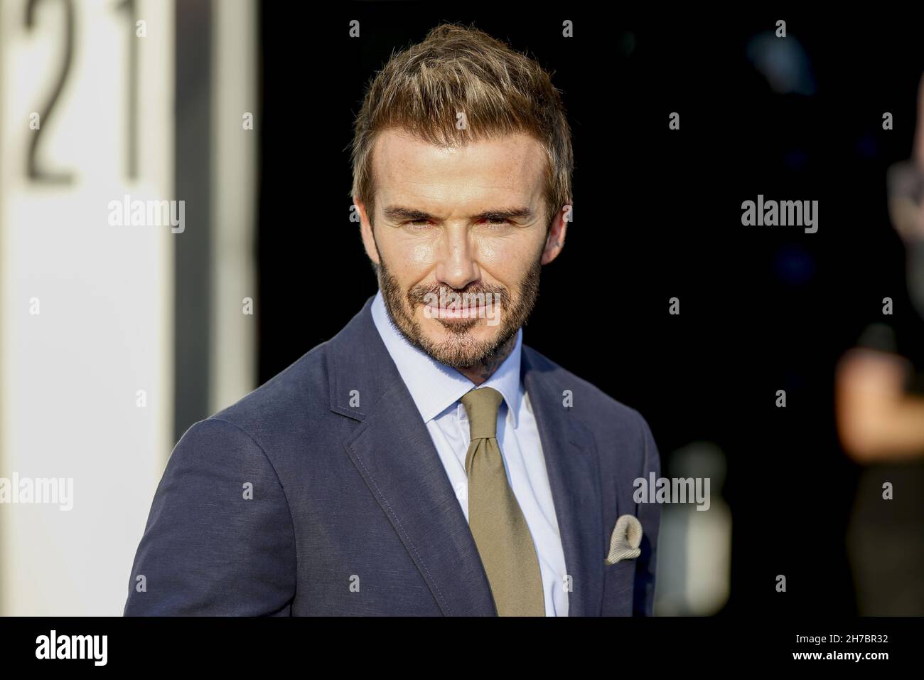 BECKHAM David, former football player, portrait during the Formula 1 ...