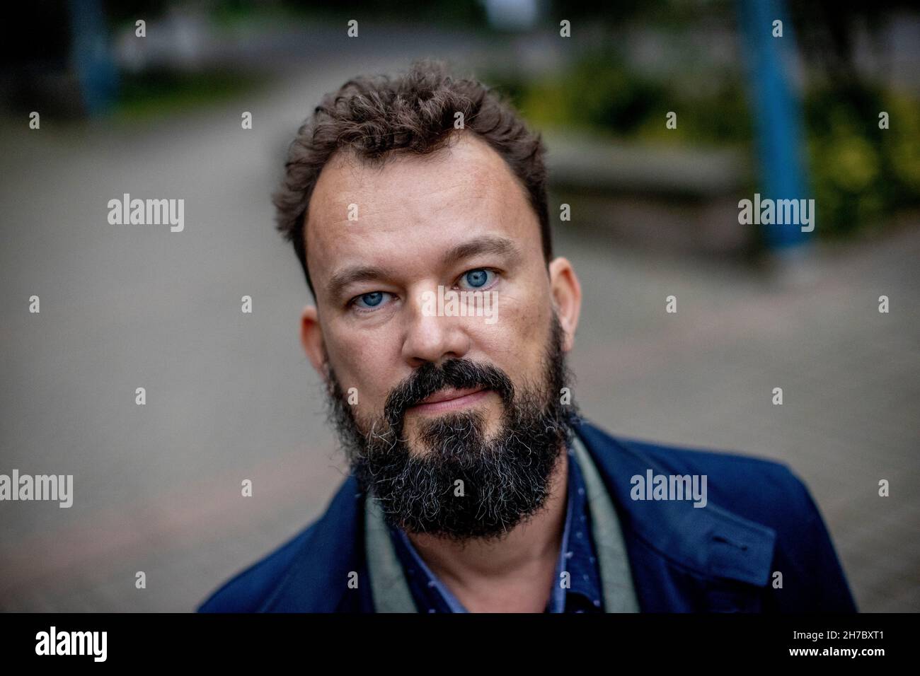Danish author Peter Højrup photographed in Gothenburg, Sweden, on Sept ...