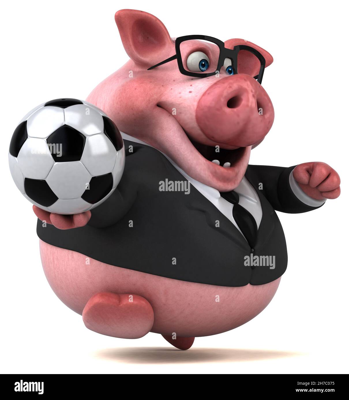 Football sport pig soccer Cut Out Stock Images & Pictures - Alamy
