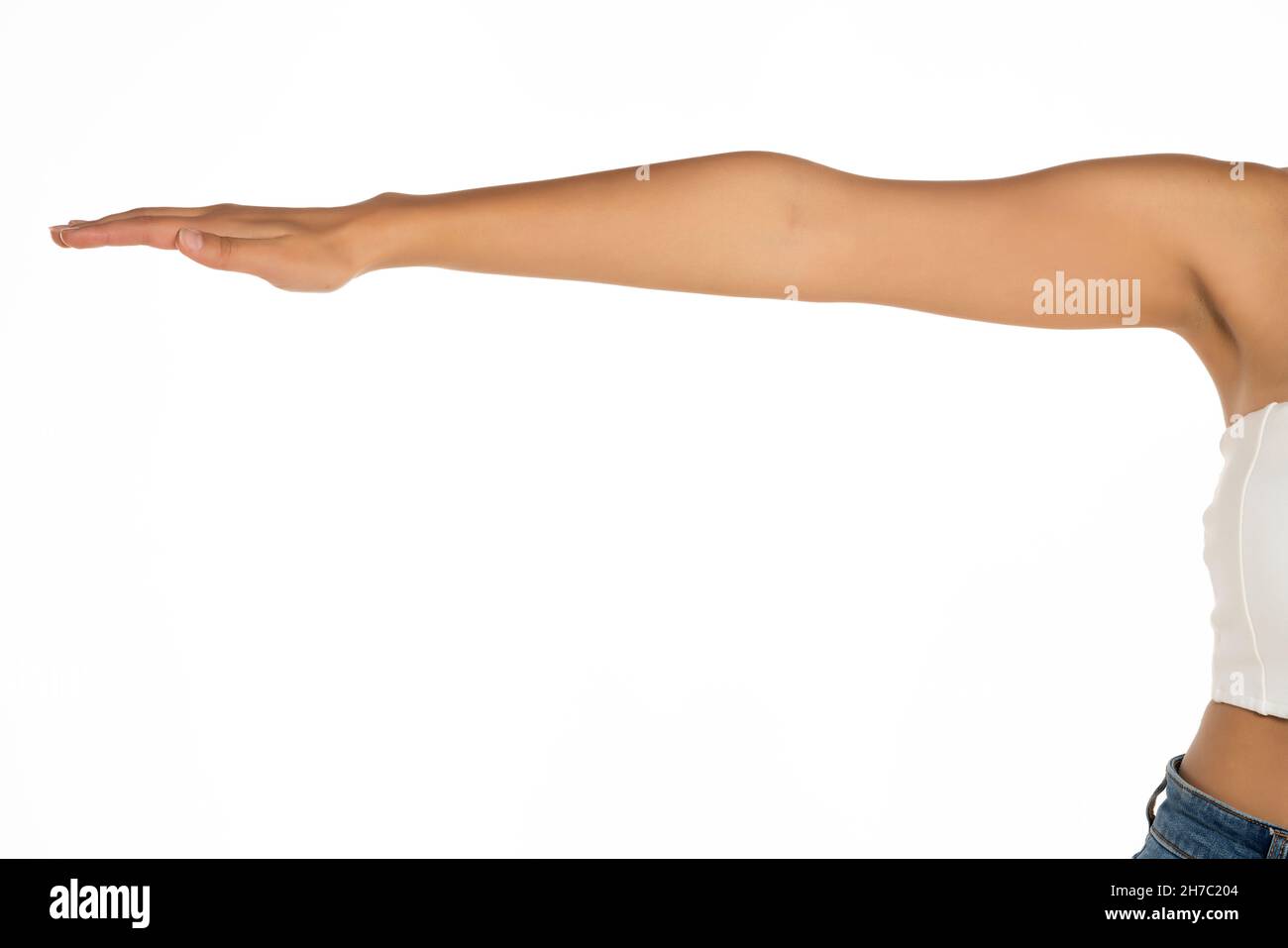 Outstretched female hi-res stock photography and images - Alamy