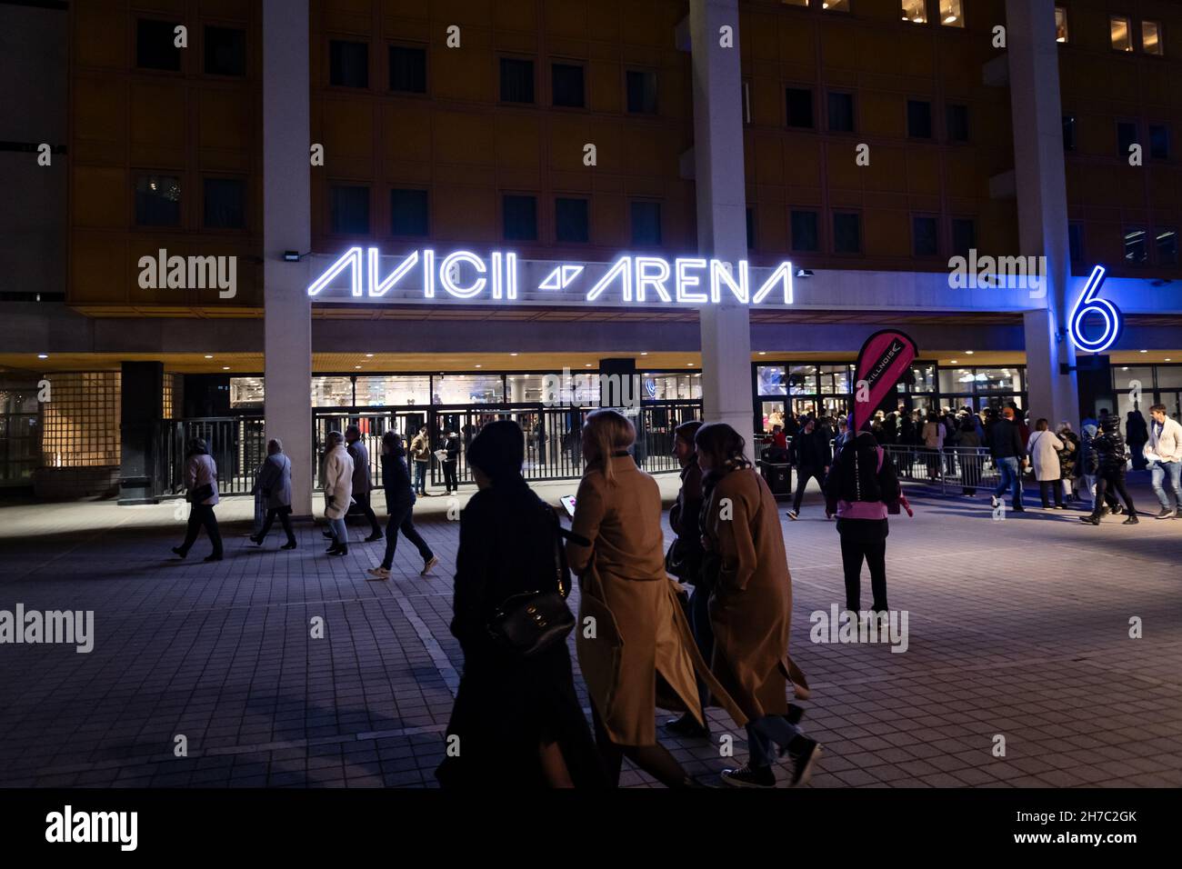 Avicii Arena, originally known as Stockholm Globe Arena and then ...
