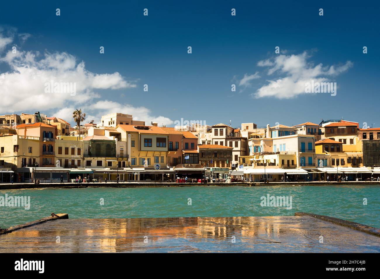 Old city of Chania, Crete Stock Photo - Alamy