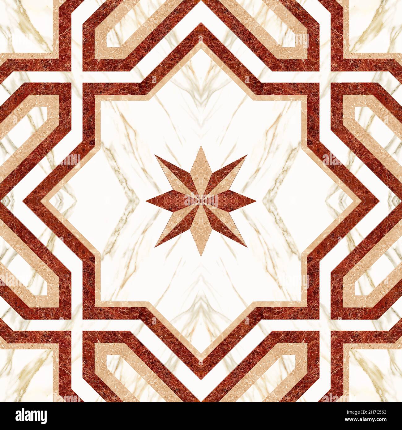 Experience the allure of geometric design with stone marble and ceramic ...
