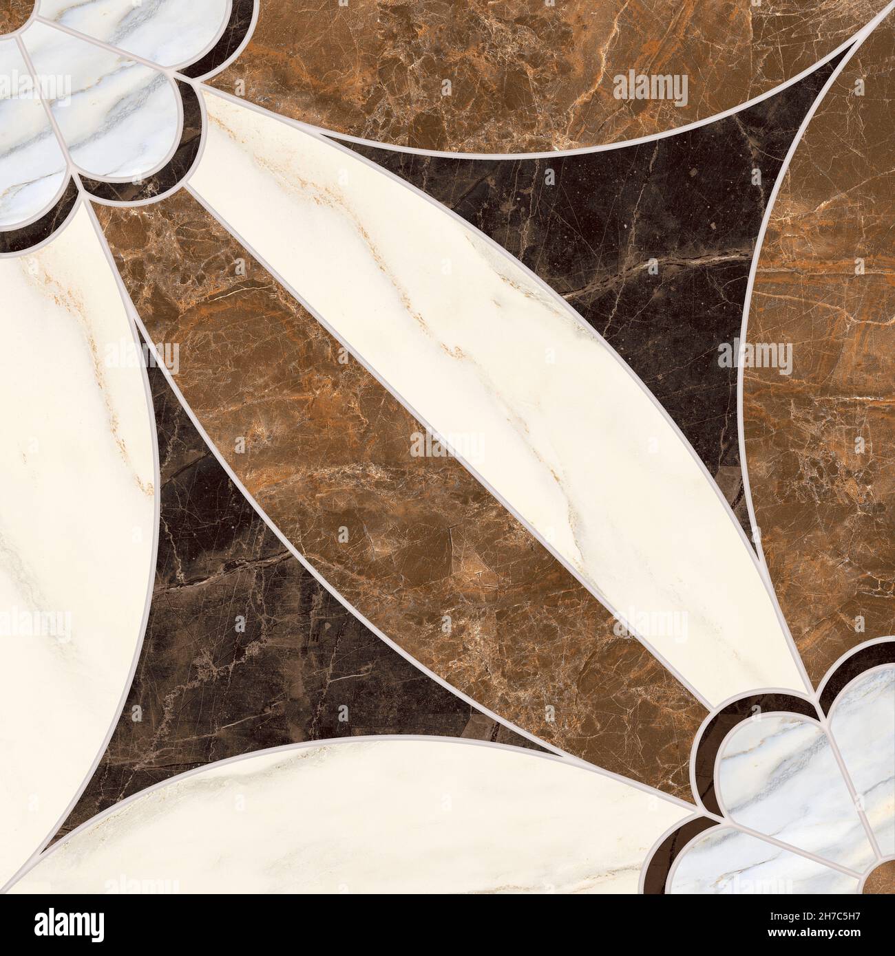 Experience the allure of geometric design with stone marble and ceramic ...
