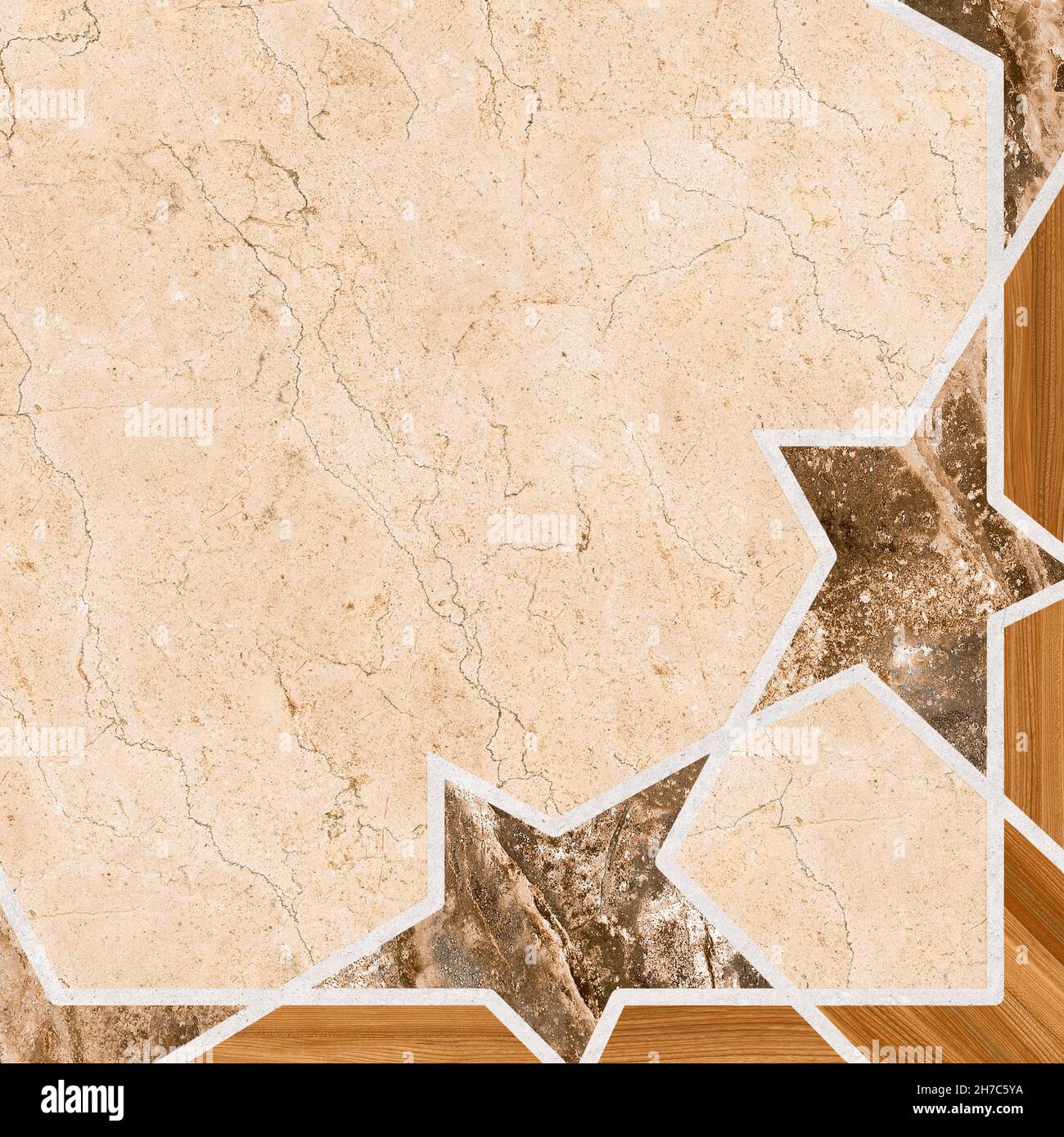 Experience the allure of geometric design with stone marble and ceramic ...