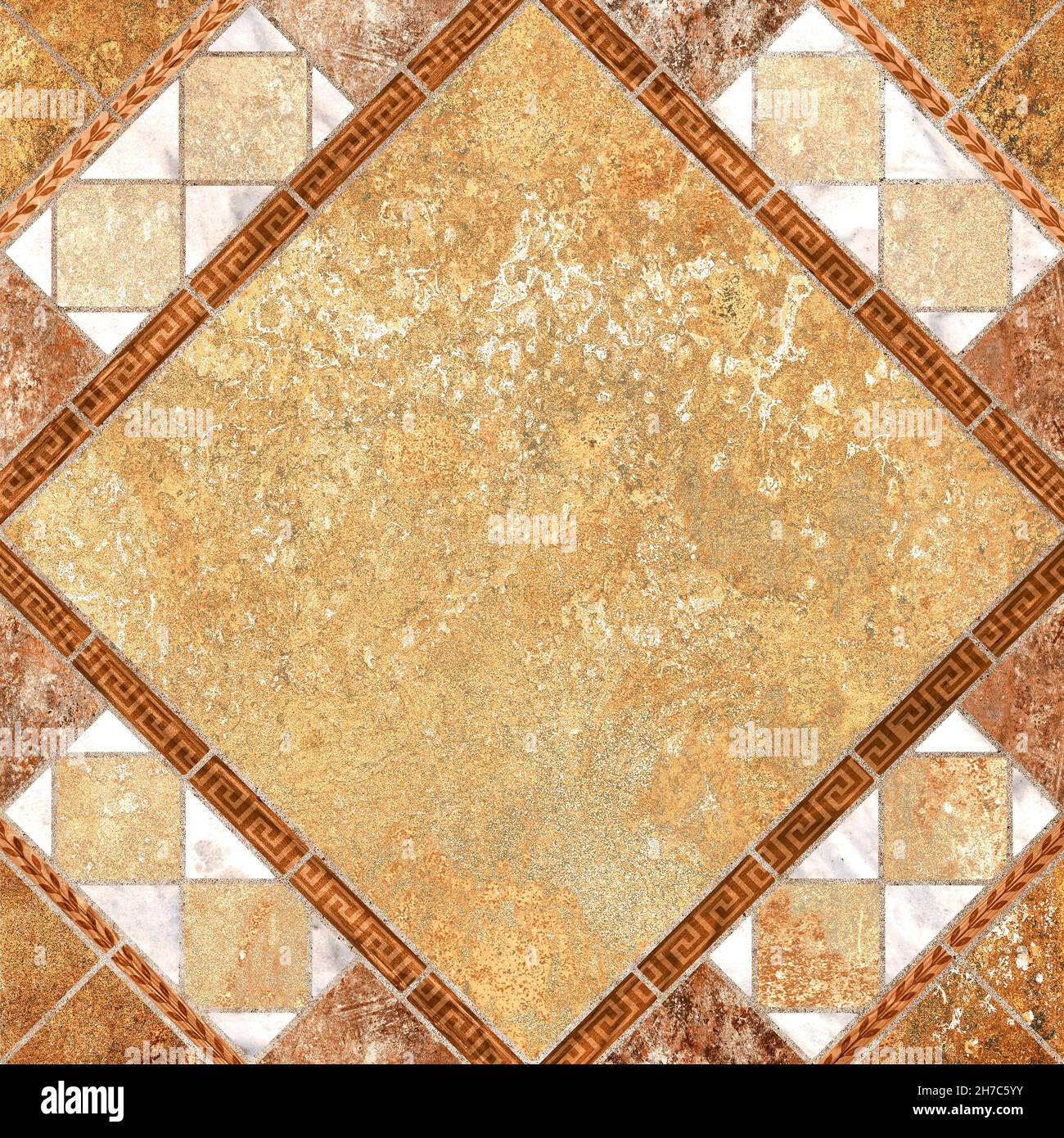 Experience the allure of geometric design with stone marble and ceramic ...