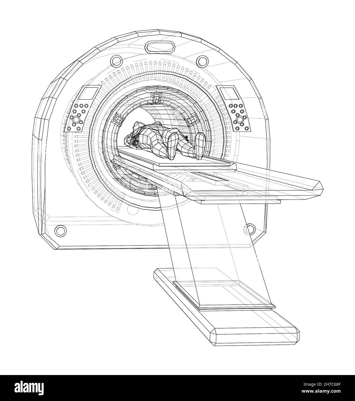 3d ct scan Black and White Stock Photos & Images - Alamy