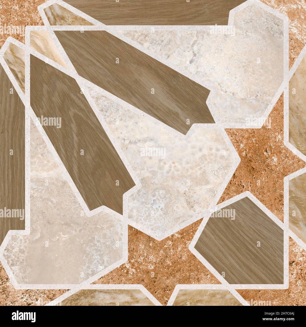 Experience the allure of geometric design with stone marble and ceramic ...