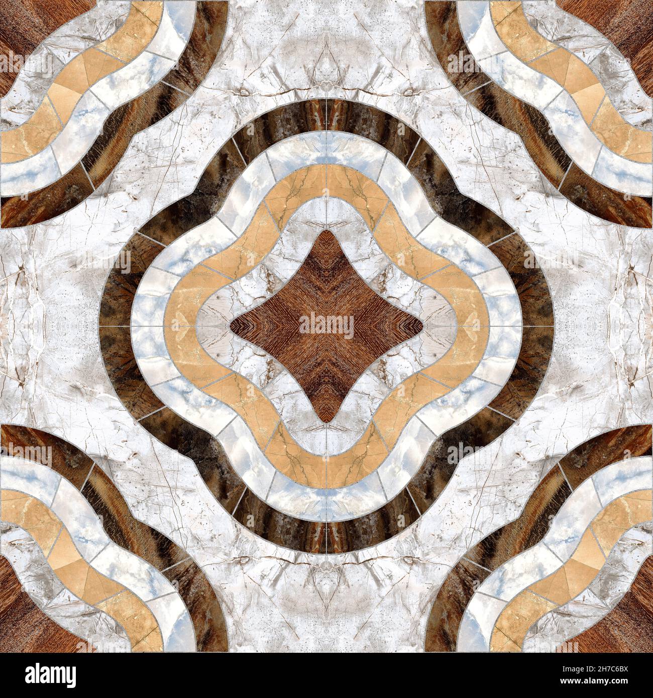 Experience the allure of geometric design with stone marble and ceramic ...