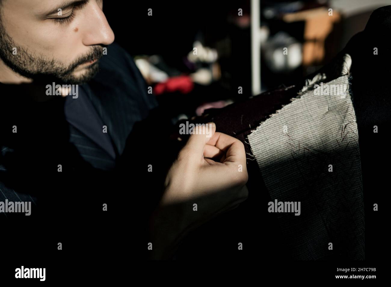 Handmade suit hi-res stock photography and images - Alamy