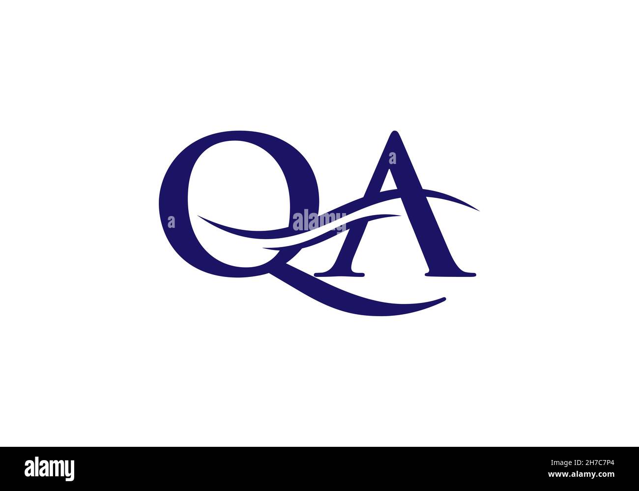 QA logo design. Initial QA letter logo vector. Swoosh letter QA logo ... QA logo design. Initial QA letter logo vector. Swoosh letter QA logo ...