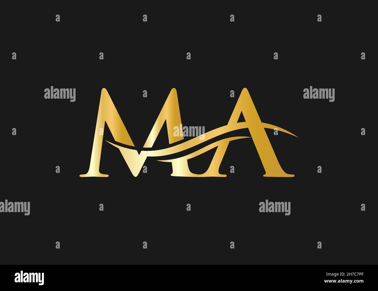 Ma logo design hi-res stock photography and images - Alamy