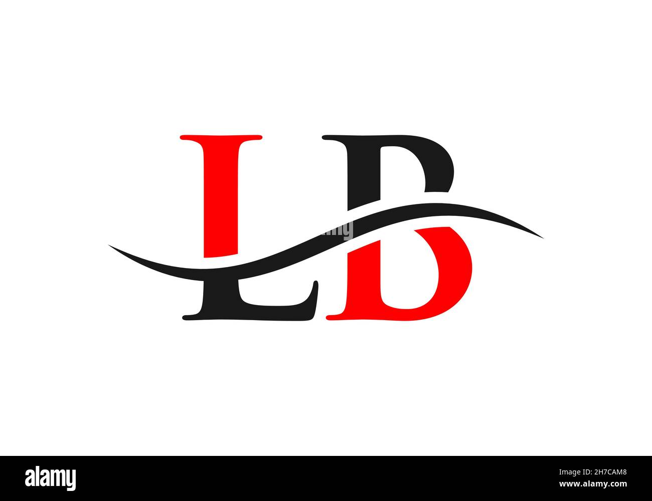 Lb initial logo hi-res stock photography and images - Alamy
