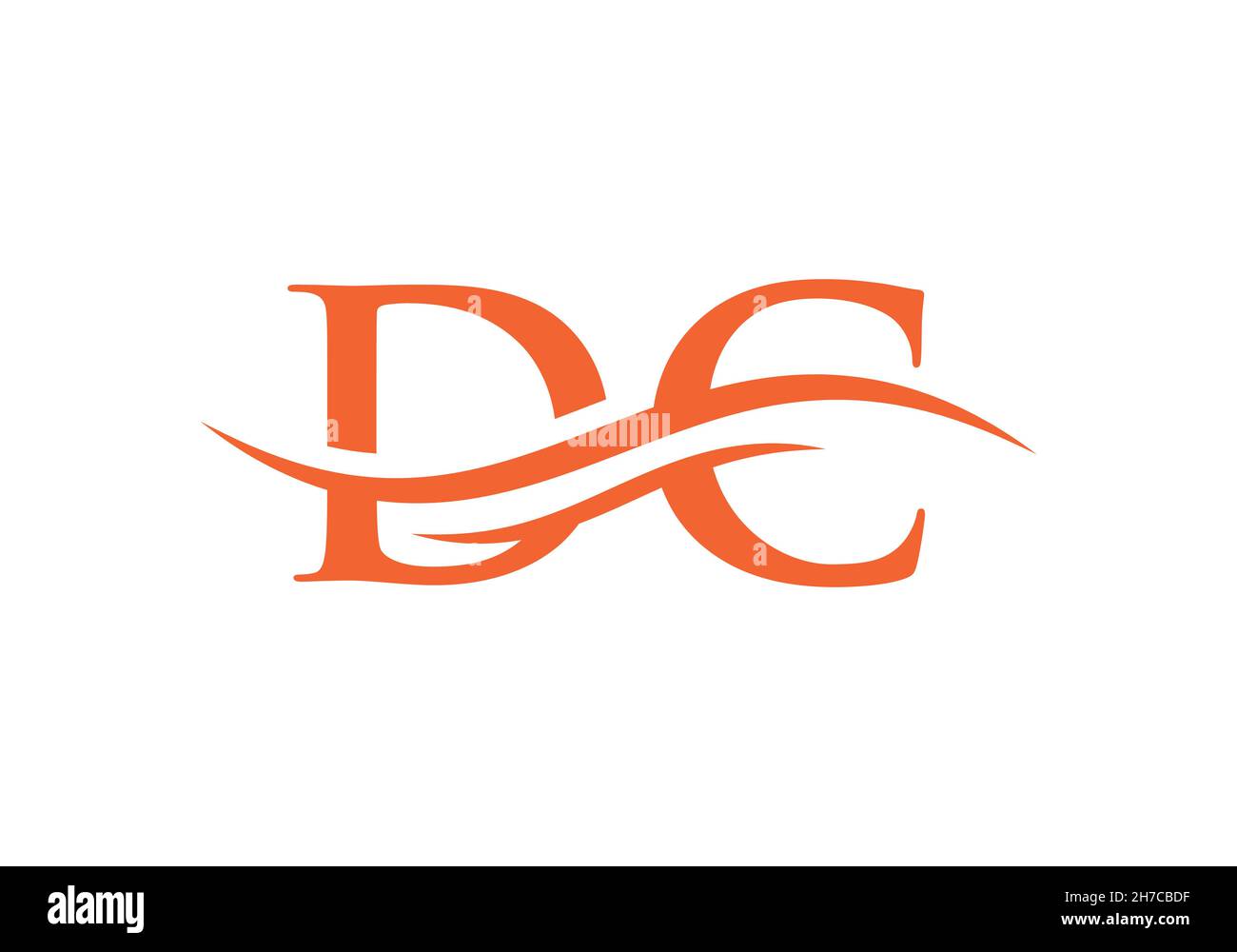 DC Linked Logo for business and company identity. Creative Letter DC ...