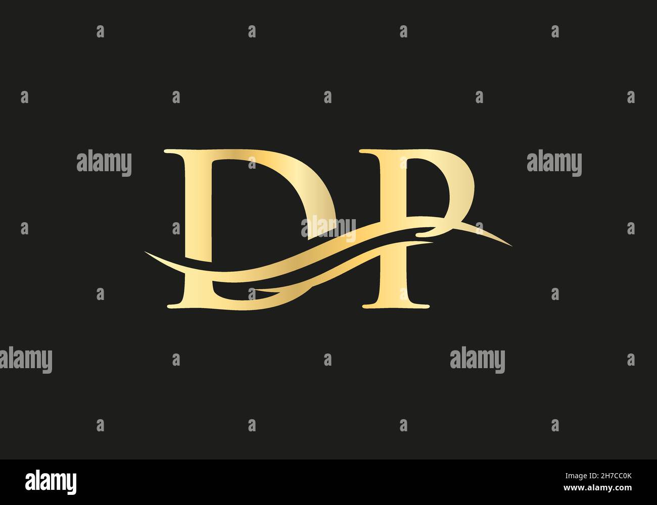 DP logo Design. Premium Letter DP Logo Design with water wave concept ... DP logo Design. Premium Letter DP Logo Design with water wave concept ...